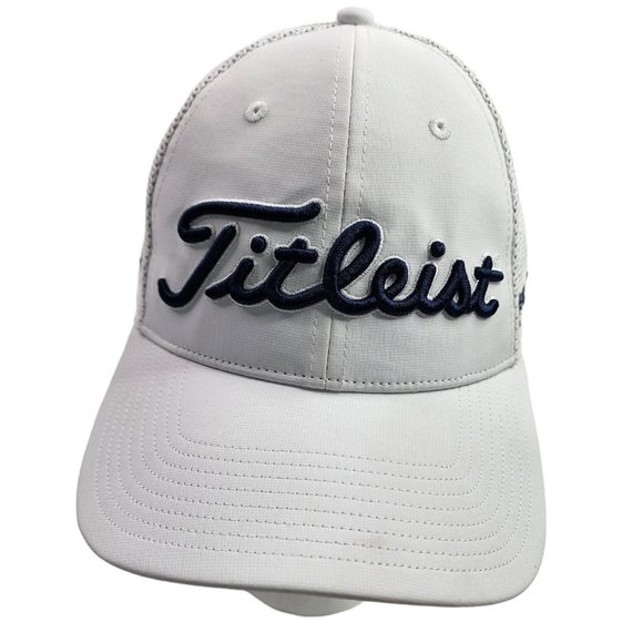 Titleist | Accessories | Titleist Pro V Fj Footjoy White Mesh Snapback ...